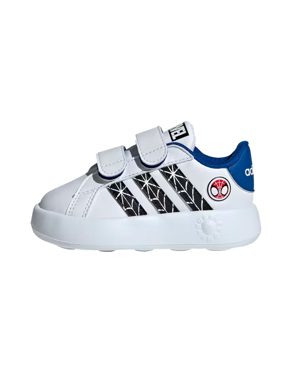 Tenis Adidas Grand Court Spider Man Infantiles ID8017 (12.0 -16.0 ...